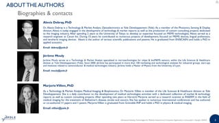 Ultrasound Sensing Technologies for Medical, Industrial and Consumer ...