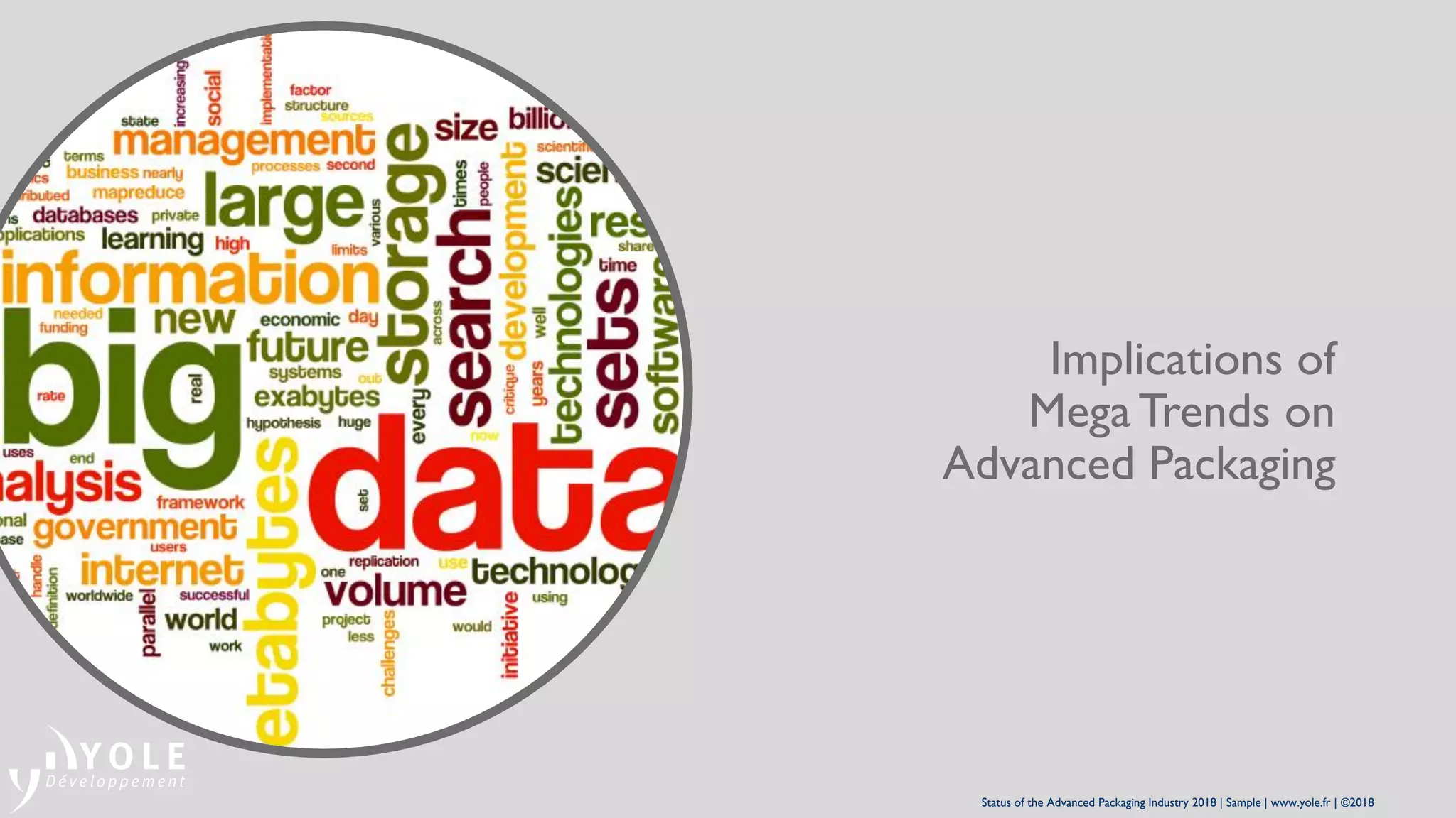 Status of the Advanced Packaging Industry 2018 Report by Yole ...