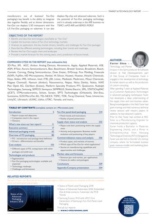 Fan-Out Packaging: Technologies and Market Trends 2019 report by Yole ...