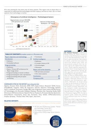 Embedded Image and Vision Processing 2017 report by Yole Developpement ...