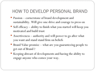 Personal Branding - Yoliswa Makhasi | PPT