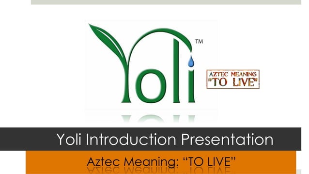 Yoli Presentation | PPT