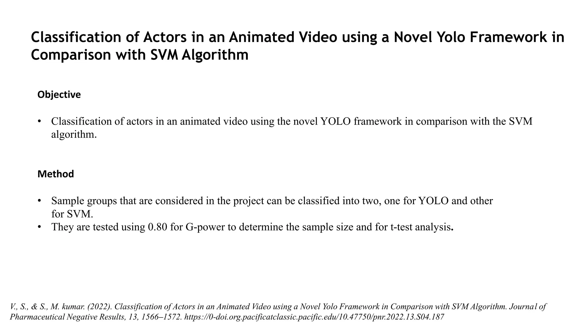 Yolo An Efficient Real Time Object Detection Algorithm Pptx