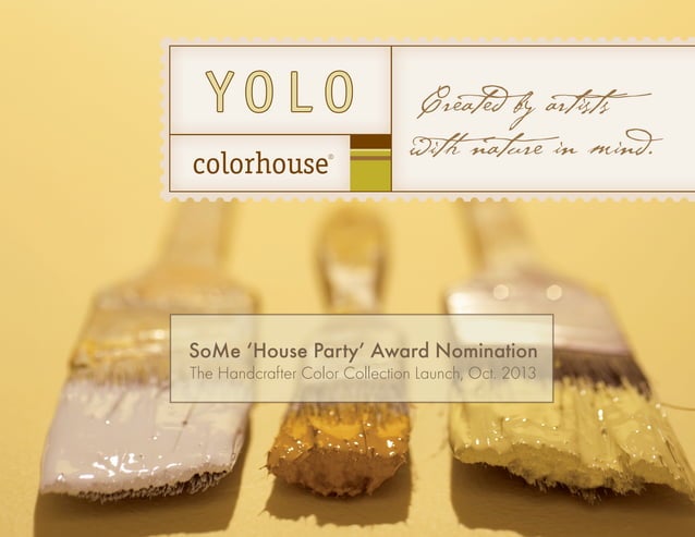 YOLO Colorhouse SoMe Nomination | PPT