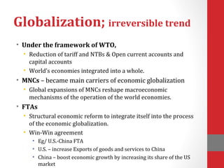 Economic Development & Globalization | PPT
