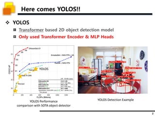 Yolos you only look one sequence | PPTX