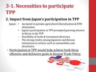 TPP in the perspective of South Korea | PPT