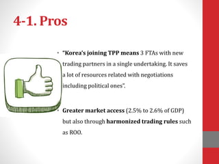 TPP in the perspective of South Korea | PPT