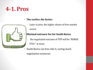 TPP in the perspective of South Korea | PPT