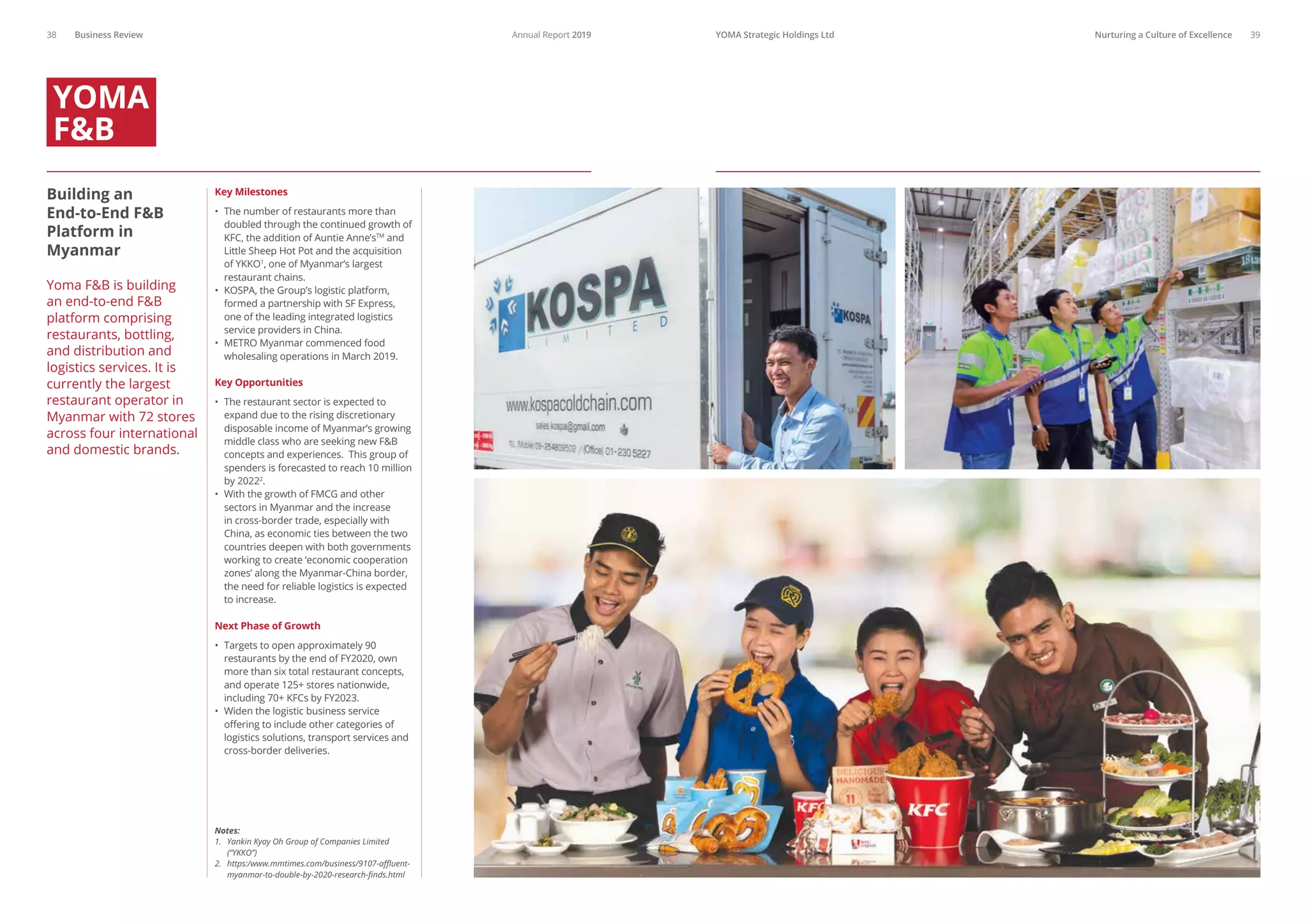 Yoma Strategic Holdings | Nurturing a Culture of Excellence | Annual ...