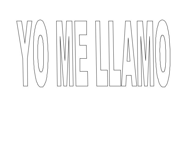 Yo me llamo..