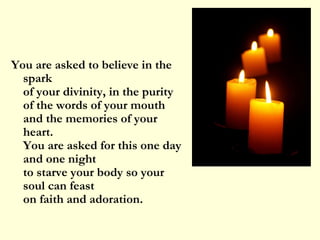Yom Kippur, a poem | PPT