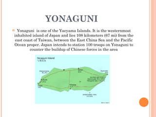 Yonaguni Monument Map