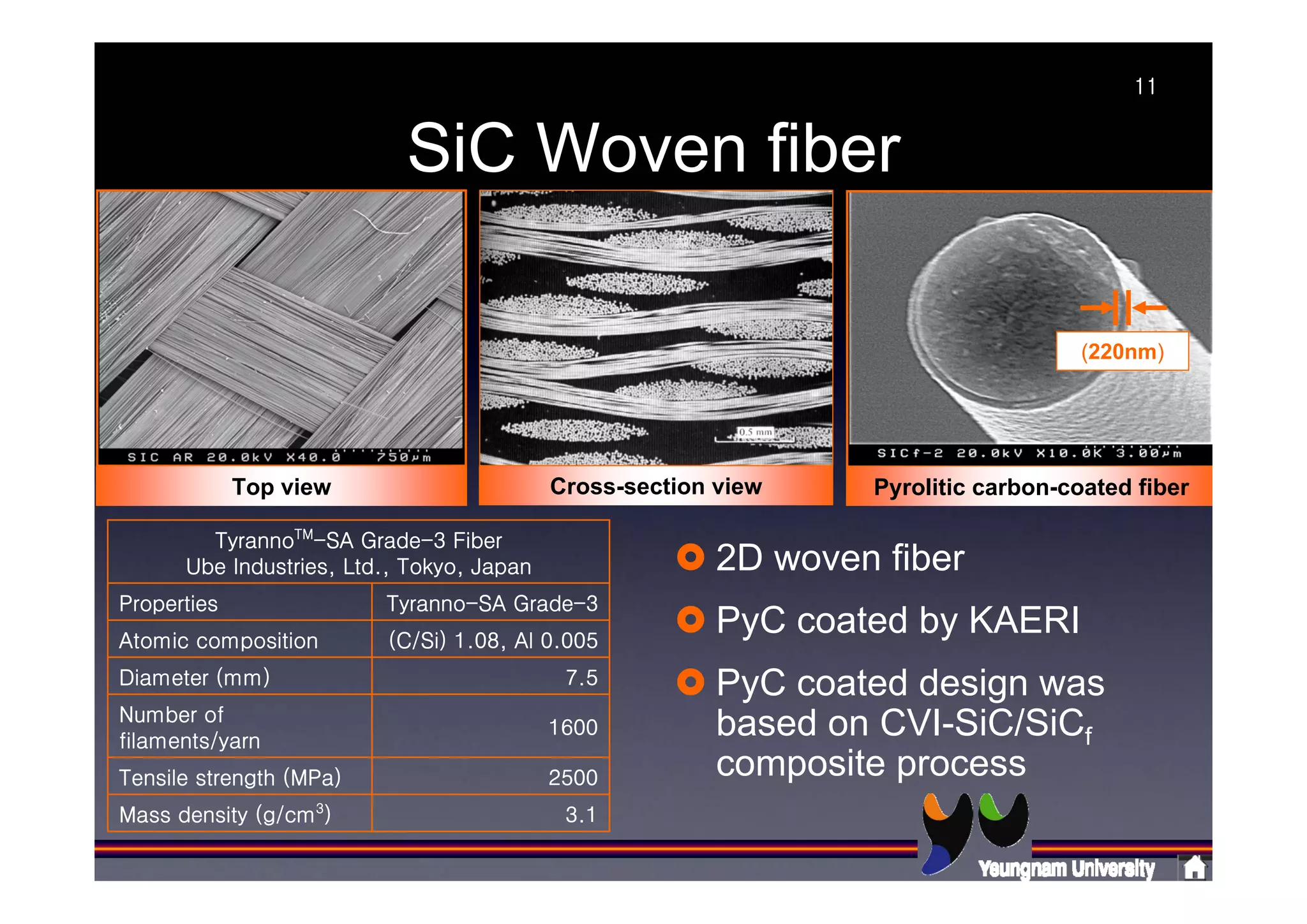 FABRICATION OF SiC/SiCf COMPOSITE | PDF