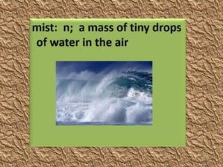 Yonder mountain: A Cherokee Legend vocabulary words | PPSX