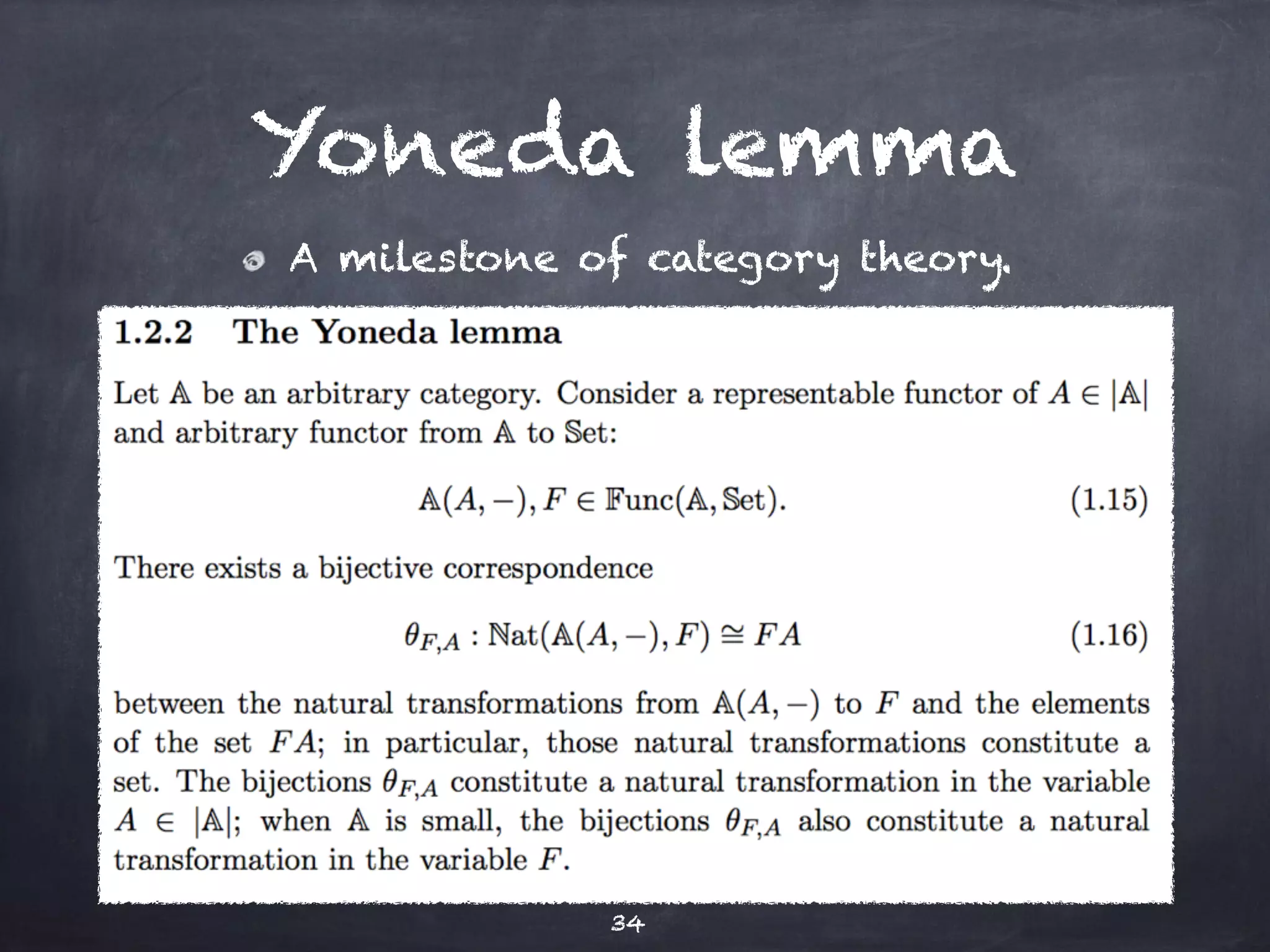 The Yoneda lemma and String diagrams | PDF