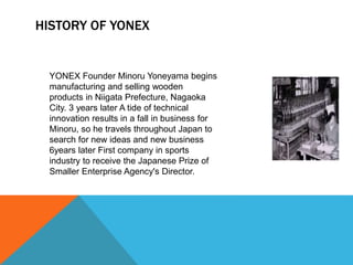 Yonex | PPTX