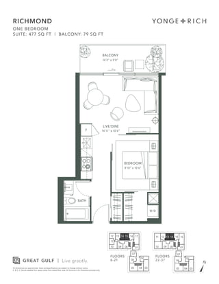 Yonge and Rich - Floorplans | PDF