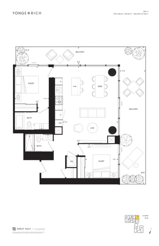 Yonge and Rich - Floorplans | PDF