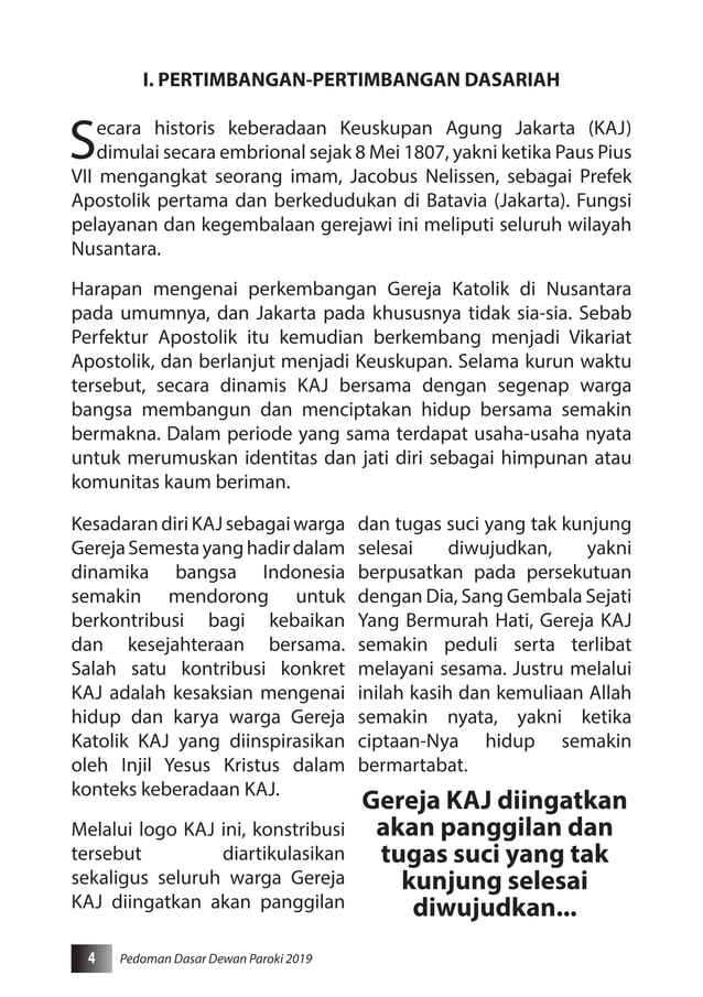 Yongky Susanto. Pedoman Dasar Dewan Paroki Keuskupan Agung Jakarta 2019.pdf