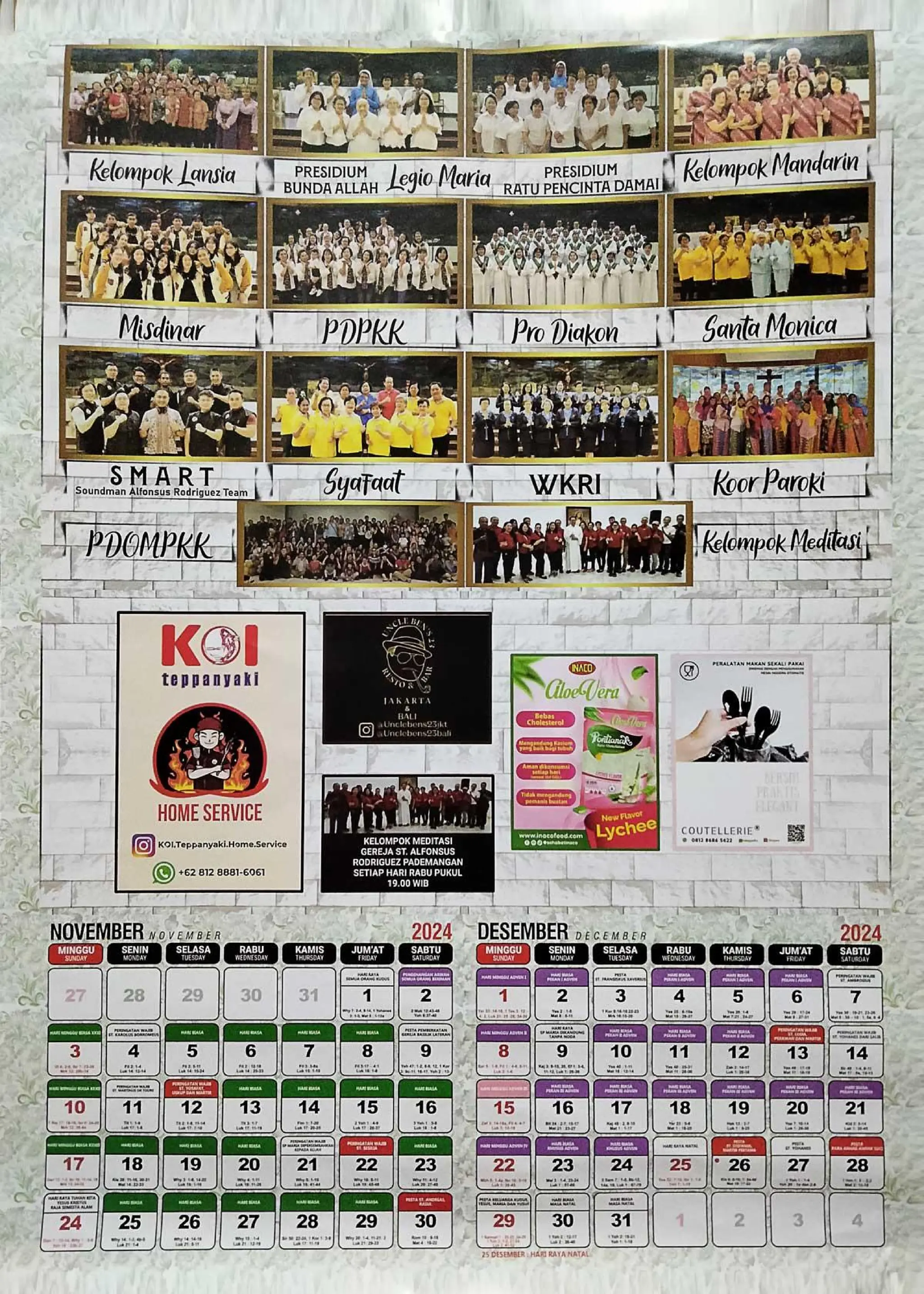 YongkySusanto, Seksi Keadilan Perdamaian Gereja Katolik Santo Alfonsus ...