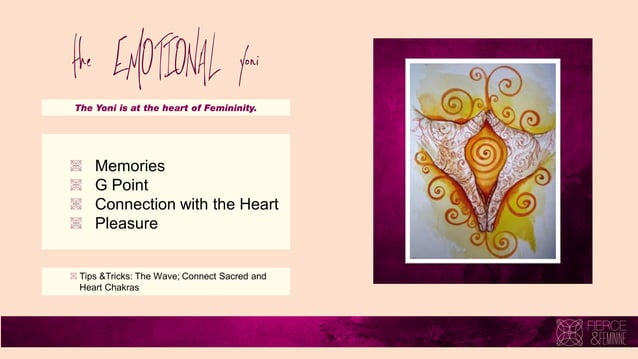 Lets Talk About Our Sacred Yoni | PPT
