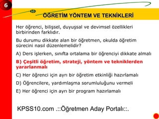 Yontem Ve Teknikler | PPT