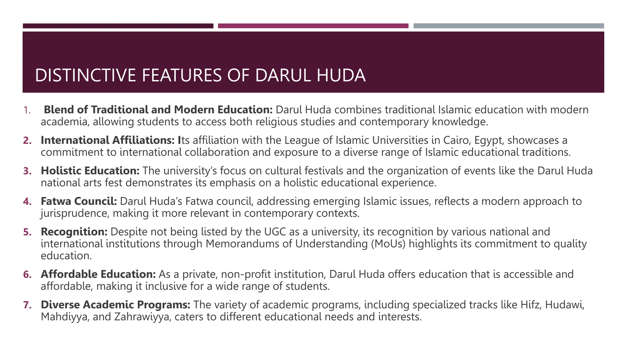 Darul Huda Islamic University.pptx