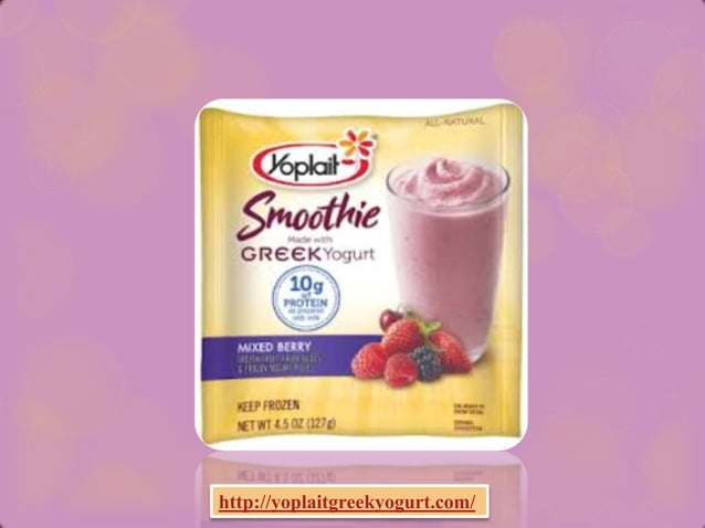 Yoplait greek yogurt | PPTX