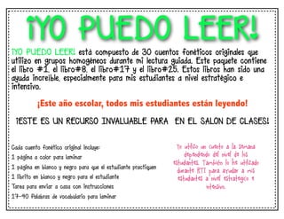 yo puedo leer.pdf PARA TRANSICION NIÑOS N | PDF