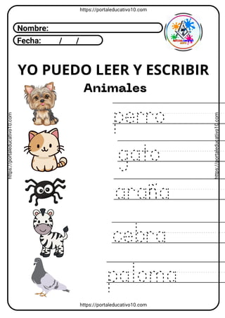 Yo Puedo Leer y Escribir Explorando el Mundo a Través de Palabras ...