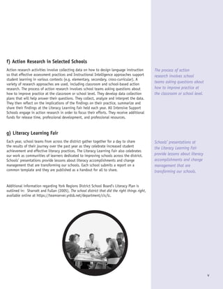 York School District guidelines fo rliteracy | PDF