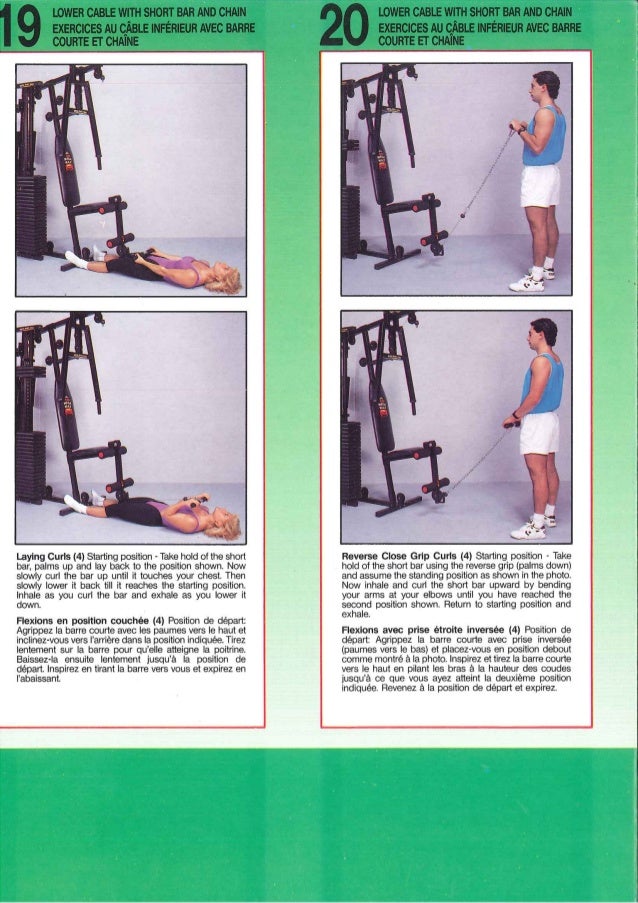 York Fitness Exercise Chart