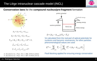 Nucleon knockout reactions within the intranuclear cascade model INCL | PPT