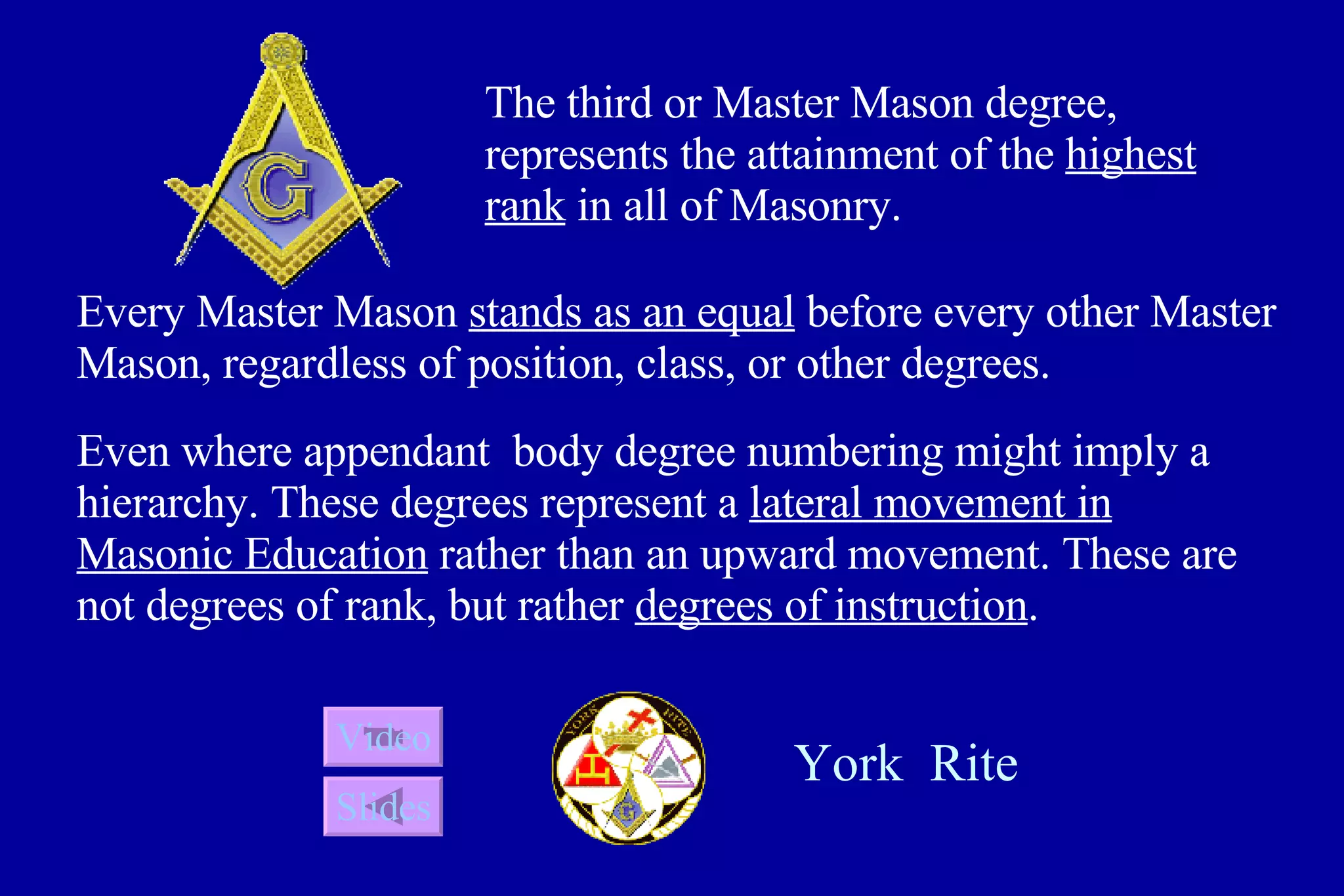 Florida York Rite Presentation | PPS