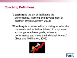 Yorkshire and North East Conference '13 - Coaching and Mentoring In HE ...