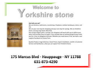 Yorkshire Presentation | PPTX