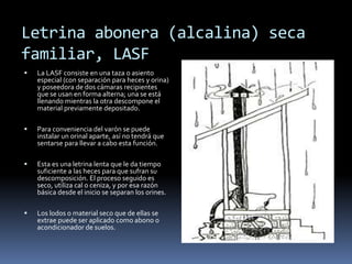 letrina sanitaria | PPTX
