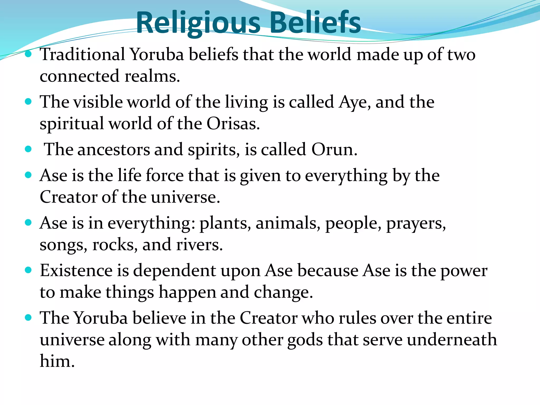 Yoruba | PPT