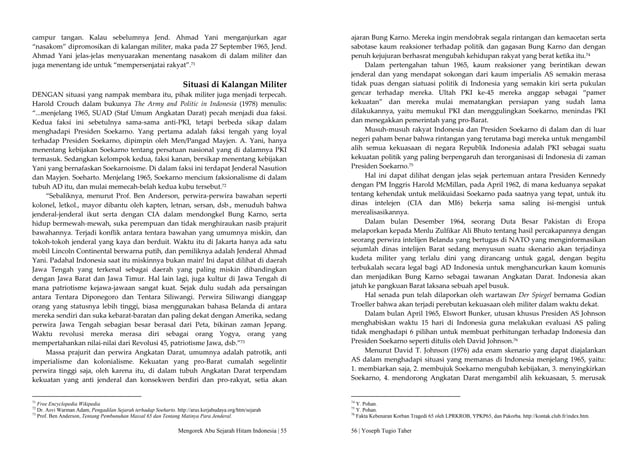 MENGOREK ABU SEJARAH HITAM INDONESIA | PPT