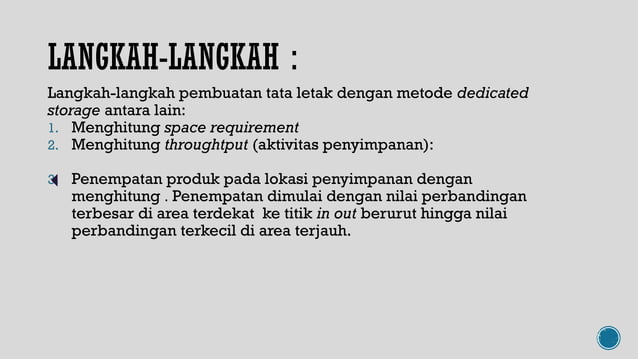 Metode Shared Storage - Tata Letak Fasilitas.pptx