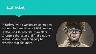 Lord of the Flies Example Presentation | PPT