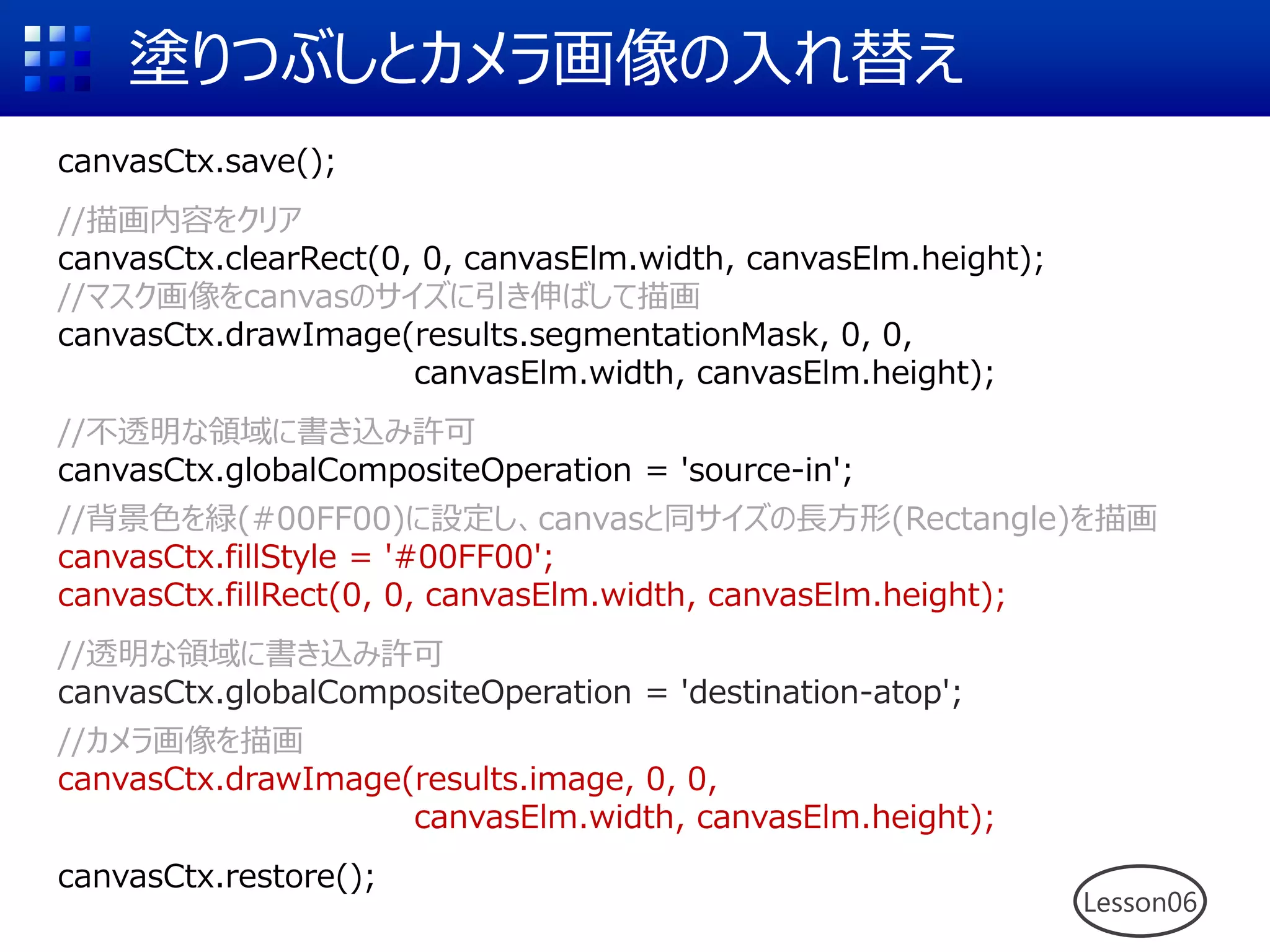 AI x OpenCV x WebAR: Selfie Segmentationを使ってみよう | PPT