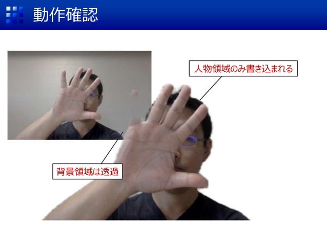 AI x OpenCV x WebAR: Selfie Segmentationを使ってみよう | PPT