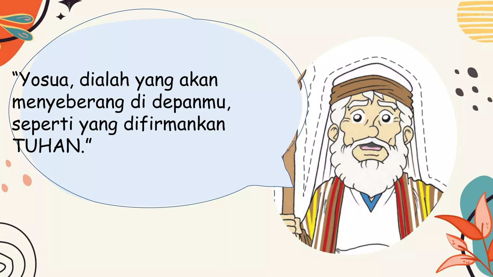 Yosua menggantikan Musa.pptx