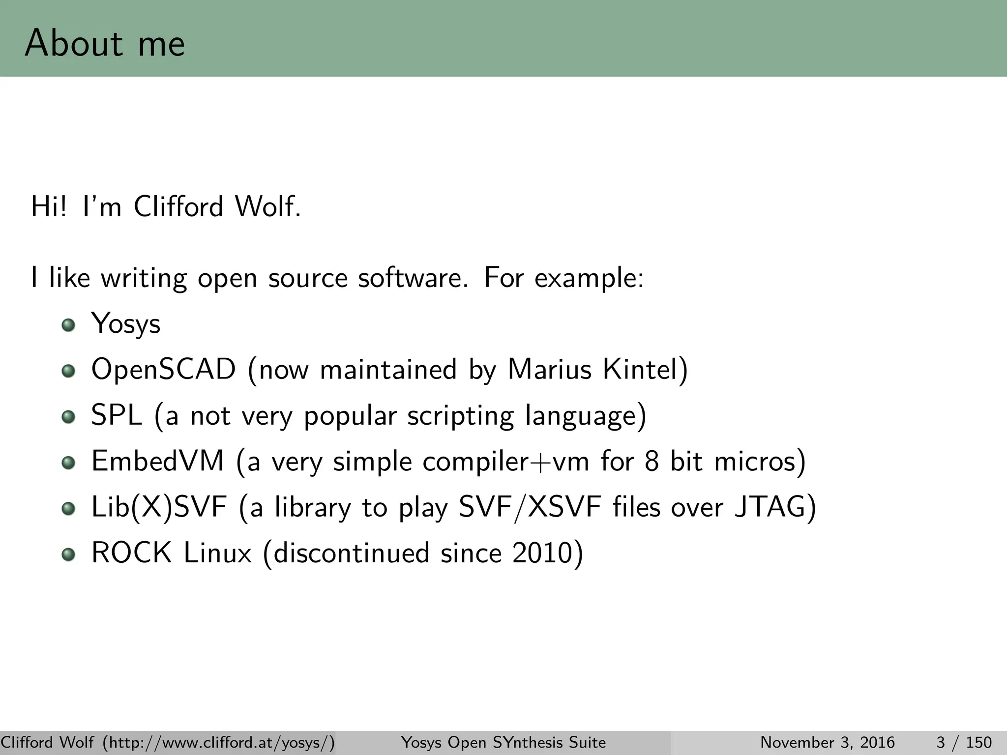 yosys_presentation that help in working on the yosys tool | PDF