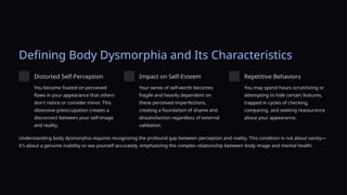 Body dysmorphia following Bariatric Surgery or Ozempic | PPTX