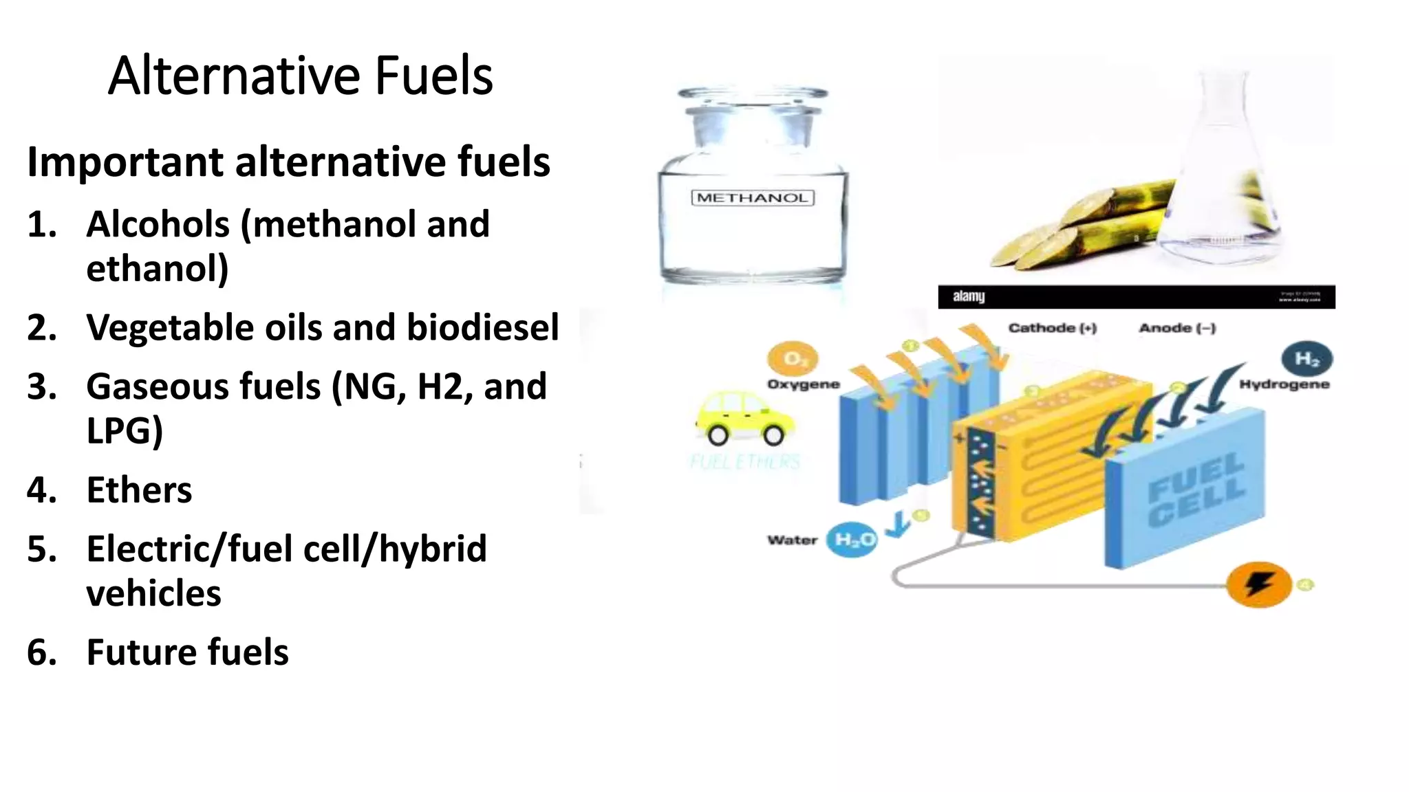 Need for alternative fuel in automotive | PPTX
