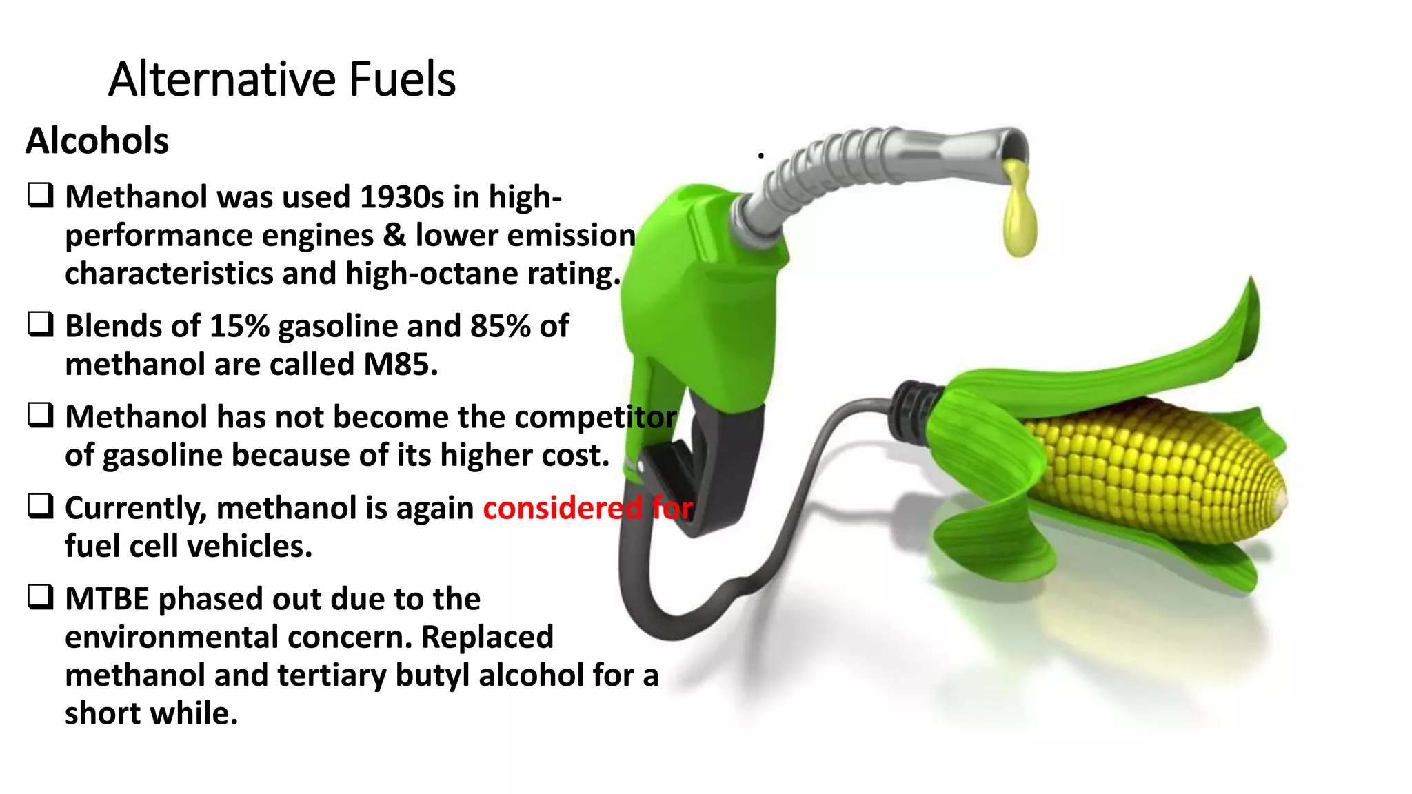 Need for alternative fuel in automotive | PPTX