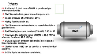 Dimethyl ether and Oxygenating fuel | PPT